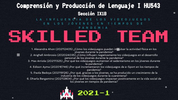 TRABAJO FINAL CPL GRUPO 1 | Genially