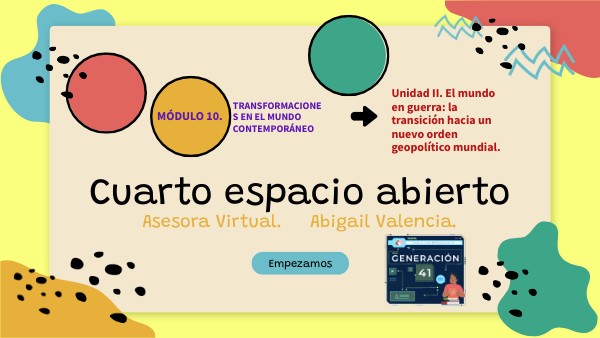 G41-Cuarto espacio | Genially