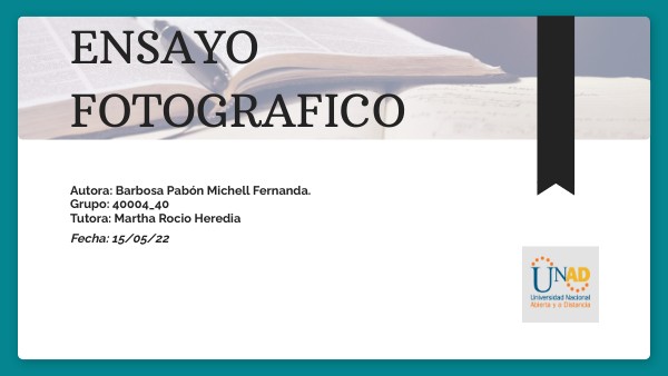 Ensayo Fotográfico | Genially