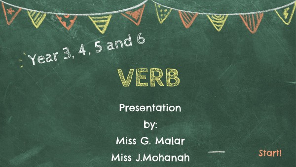 VERBS PRESENTATION | Genially