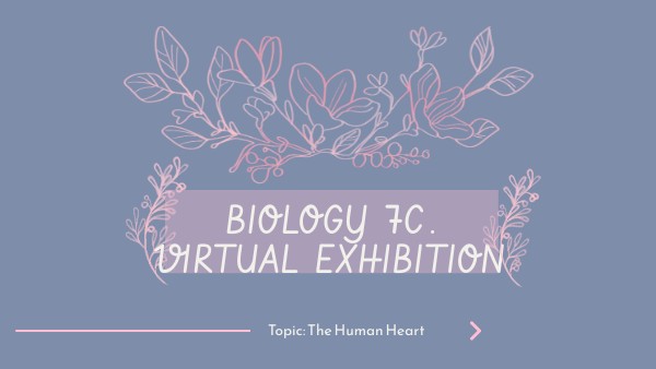 Virtual exhibition 2021 7C Biology team