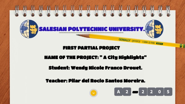 FIRST PARTIAL PROJECT