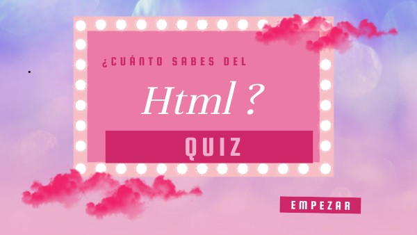 Juego html | Genially