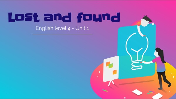 English Level 4 - Unit 1 | Genially