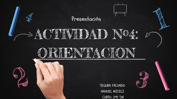 PRESENTACIÓN actividad nº4 orientacion. facundo segura nahuel miceli | Genially