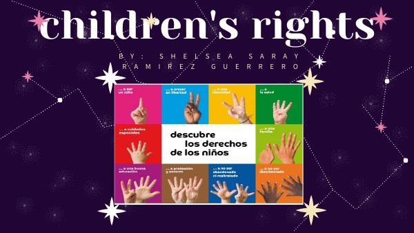 children´s rights | Genially