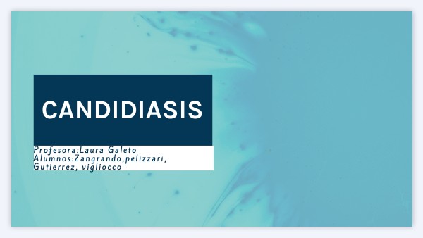 La Candidiasis