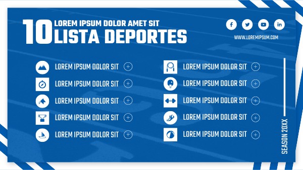 LISTA DEPORTE | Genially