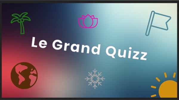 Le Quizz des Pays