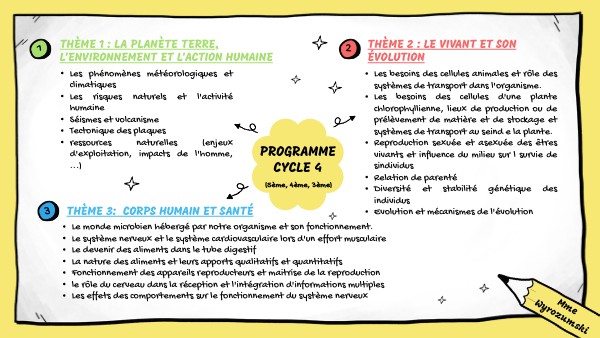 Programme cycle 4 | Genially