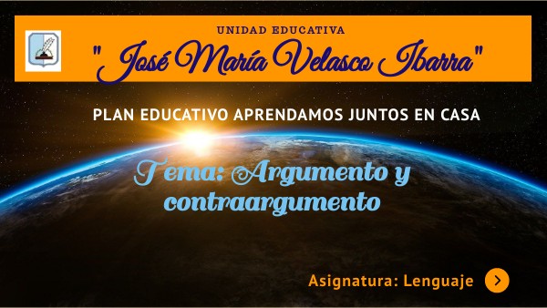 el argumento y contraargumento | Genially