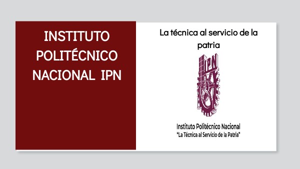 Tarjeta presentación IPN | Genially