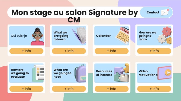 Guide enseignant matière | Genially