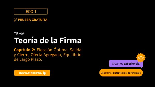 Prueba Gratuita T.F. Cap 2 | ECO 1 | Genially