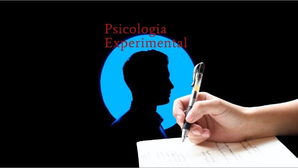 PSICOLOGÍA EXPERIMENTAL