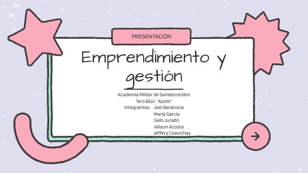 Emprendimiento y gestión | Genially