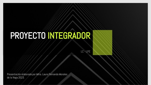 BLOQUE INTEGRADOR | Genially