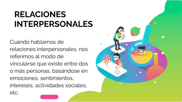 PRESENTACIÓN RELACIONES INTERPERSONALES | Genially