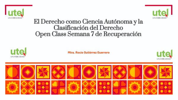 OPEN CLASS SEMANA 3 | Genially