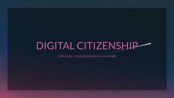 DIGITLA CITIZENSHIP