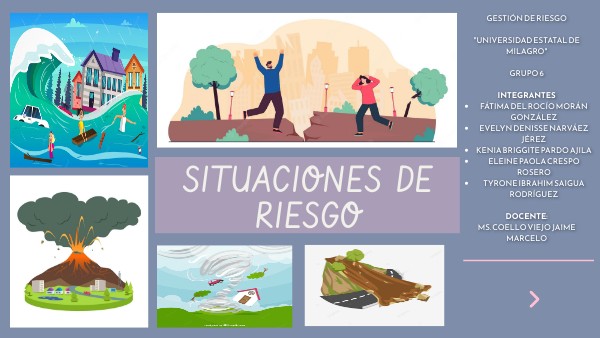 SITUACIONES DE RIESGO | Genially
