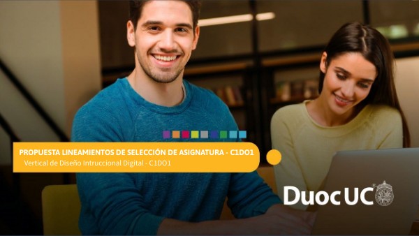 Lineamiento de Selección de Asignatura - C1DO1. | Genially