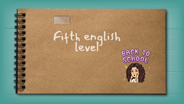 Welcome back fifth level 5IM4 | Genially