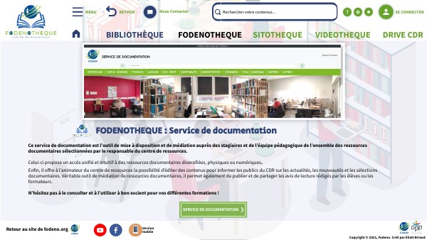 Bibliothèque 1 | Genially