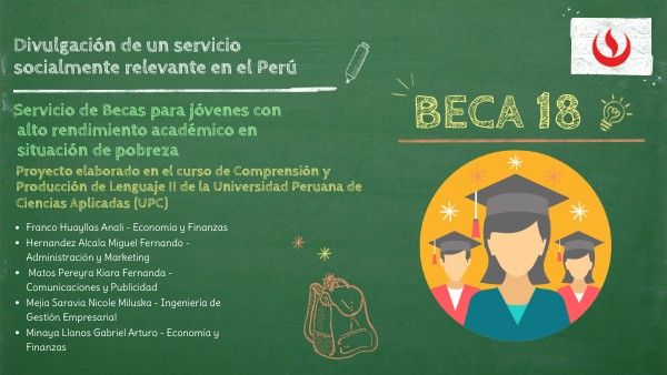 Beca 18 | Genially