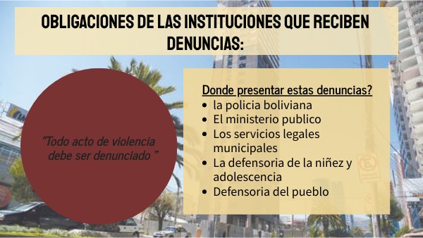 EXPOSICION CIVICA LEY 348 | Genially