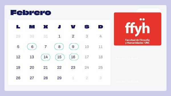 Calendario | Genially