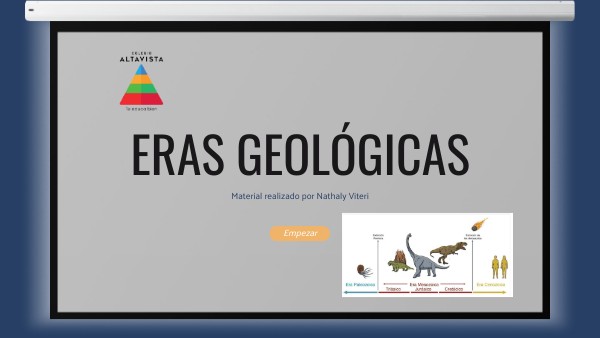 Eras Geológicas 8vo