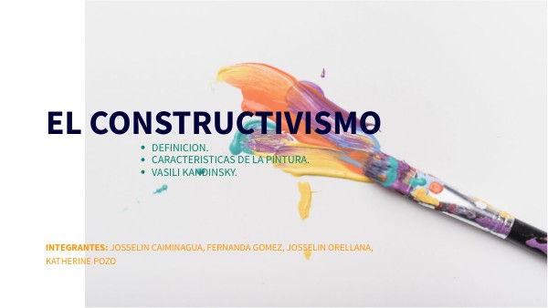 El Constructivismo