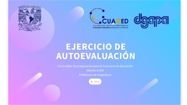 Curso-taller COA | Genially