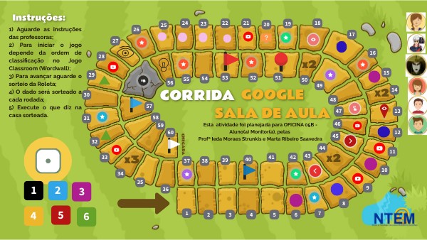 Corrida Google Sala de Aula | Genially