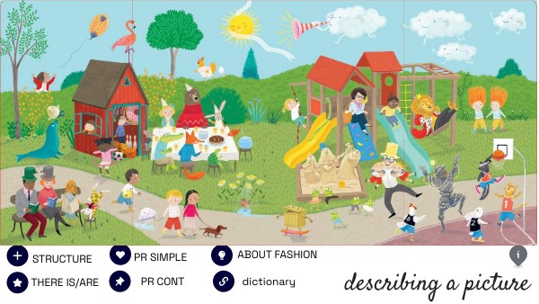 DESCRIBING A PICTURE