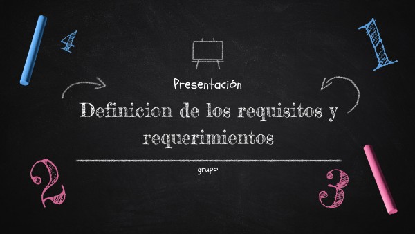 DEFINICIO DE LOS REQUISITOS Y REQUERIMIENTOS