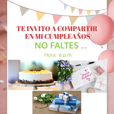 Tarjeta interactiva cumpleaños | Genially
