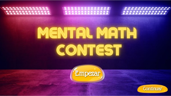 Mental Math_MathExplorer | Genially