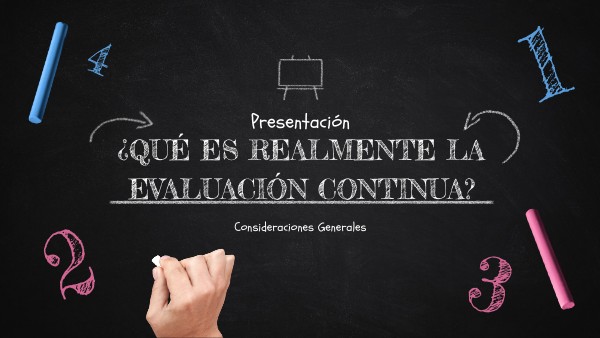 Evaluación continua | Genially