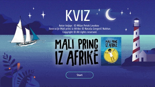 MALI PRINC IZ AFRIKE - kviz | Genially