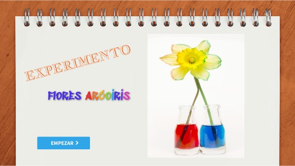 EXPERIMENTO FLORES ARCOIRIS | Genially
