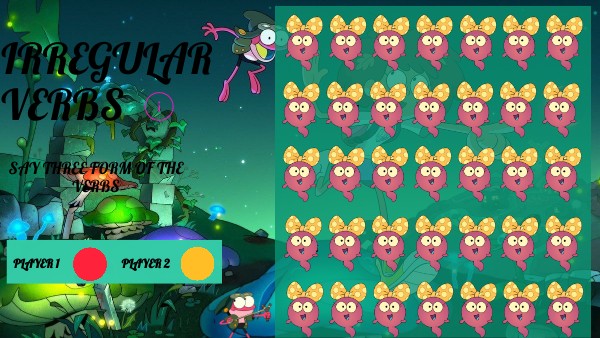 CONNECT FOUR GAME_IRREGULAR VERBS | Genially