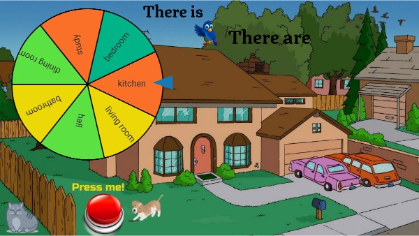 rooms/there is_there are | Genially