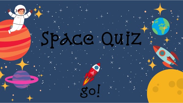 Space quiz | Genially
