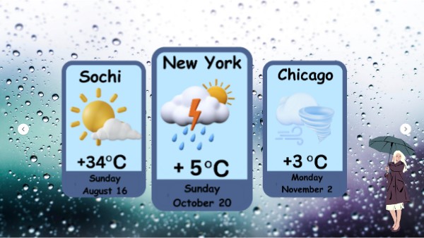 Weather forecast | Genially