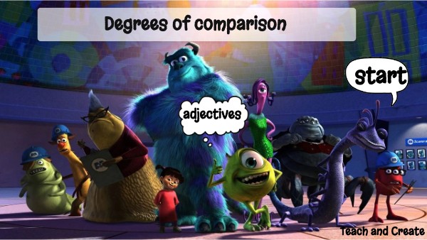 Degrees of Comparison (Adjectives) | Genially