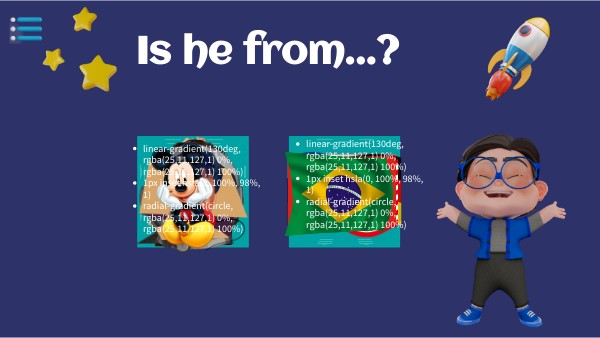 Is she from...? | Genially