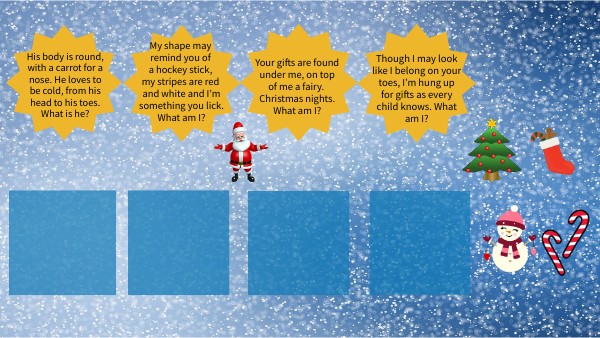 christmas words | Genially