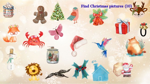 Find Christmas pictures | Genially